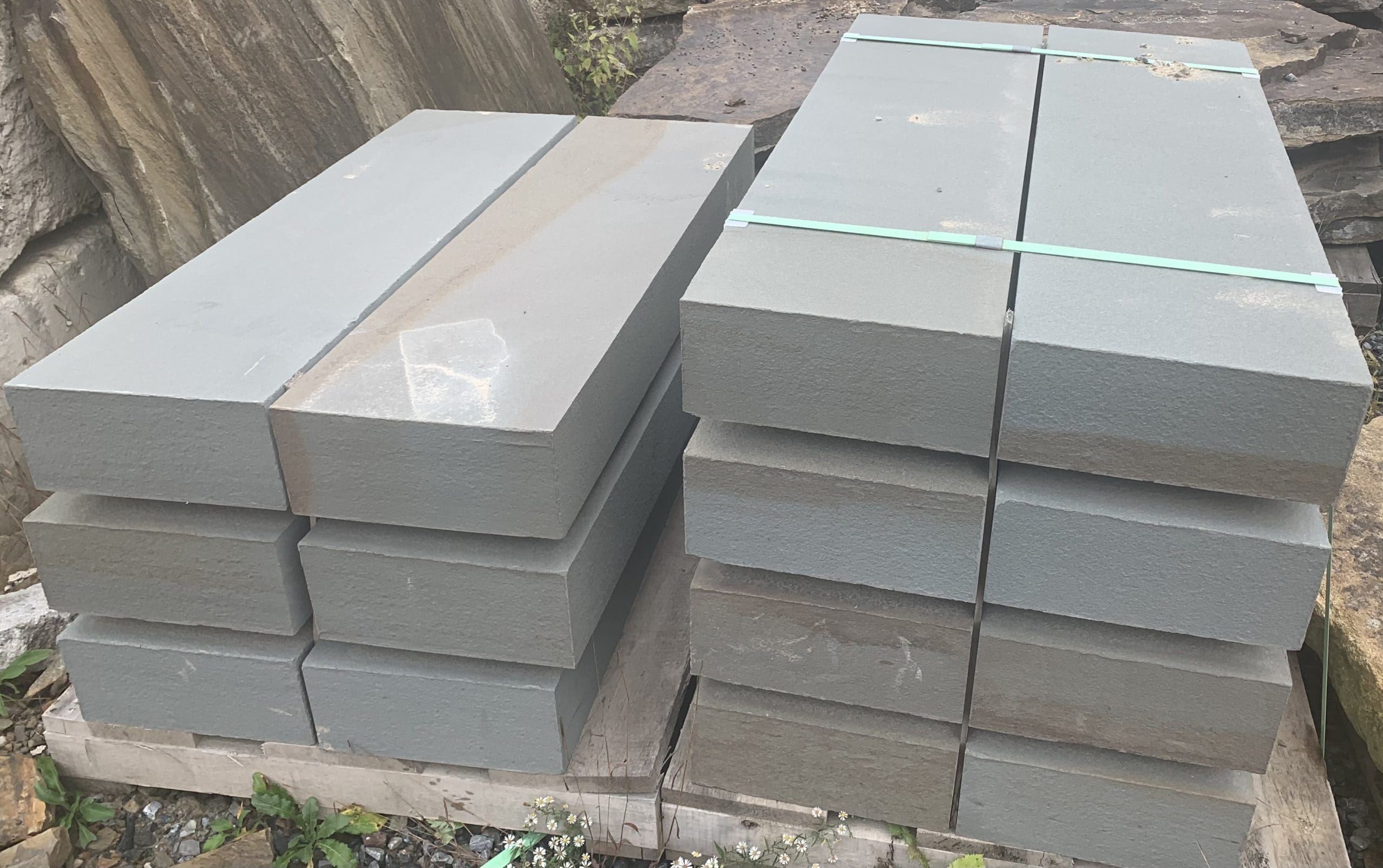 Natural Stone Stepping & Slabs | Brandywine Quarry, Inc.